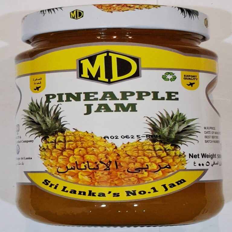 MD PINEAPPLE JAM (500G) - Nutrigreenes